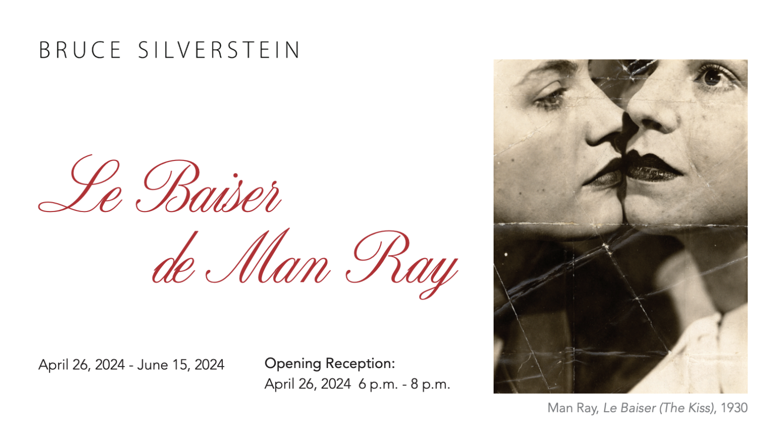 Man Ray Resdiscovered in NYC: "Le Baiser de Man Ray" - Luminous Landscape